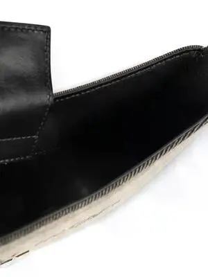 Off-White Jitney Quote Zipped Shoulder Bag