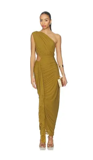 Superdown Juliet Midi Dress - Olive