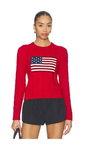Polo Ralph Lauren Cotton Crewneck Pullover Sweater - Red