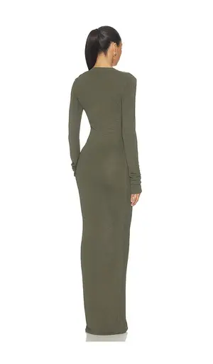 ENTIRE STUDIOS V Neck Maxi Dress