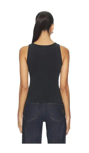 Casablanca Ribbed Tank Top