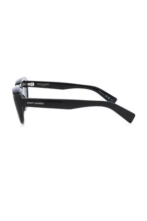 Saint Laurent Bold Angled Cat Eye Sunglasses