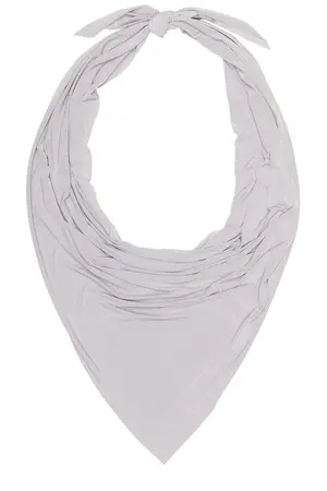 Norma Kamali X Lifestyle 54 Triangle Scarf - Grey