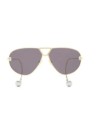 Bottega Veneta Drop Pilot Sunglasses