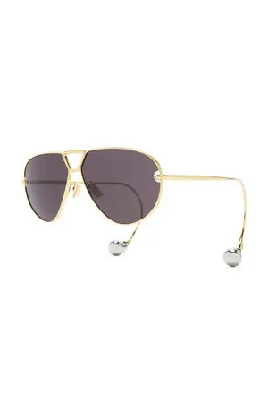 Bottega Veneta Drop Pilot Sunglasses