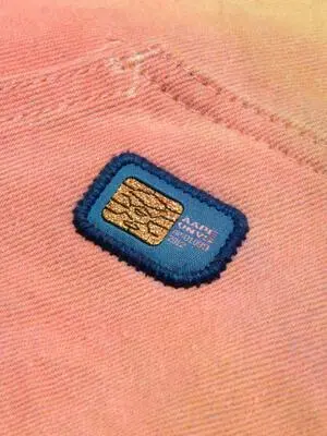AAPE BY *A BATHING APE Logo-patch Hoodie - Orange
