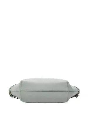 Celine 2024 Mini Grained Calfskin Cuir Triomphe Cabas Anais Tote - Grey