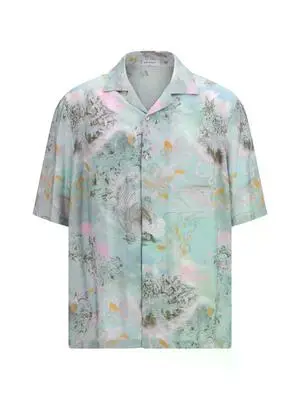 Off-White Printed Bowling Shirt