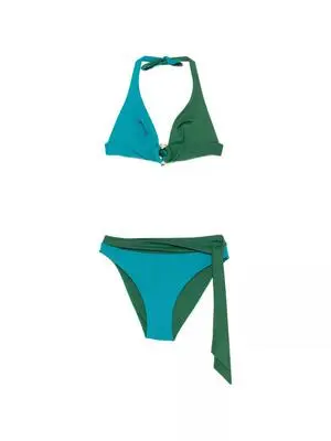 FISICO Ring Detail Beachwear - Blue