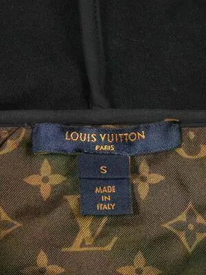 LOUIS VUITTON Long Sleeve Hoodie - Black