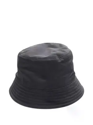 Prada 2010s Triangle Logo Bucket Hat