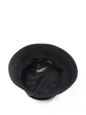 Prada 2010s Triangle Logo Bucket Hat
