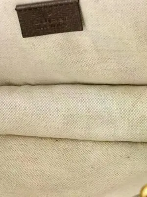 Gucci Neo Vintage Flap Messenger Gg Coated Canvas Small - Brown