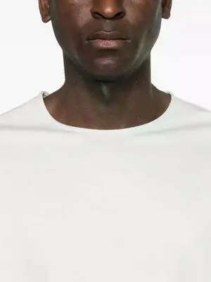 LEMAIRE Long-sleeved T-shirt In Cotton Silk - Neutrals