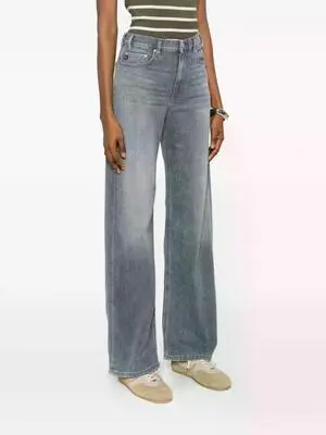 Ag Baggy Wide Leg Jeans