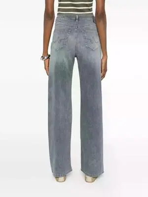 Ag Baggy Wide Leg Jeans