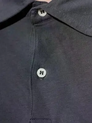 Officine Générale Bruno Button Polo Shirt