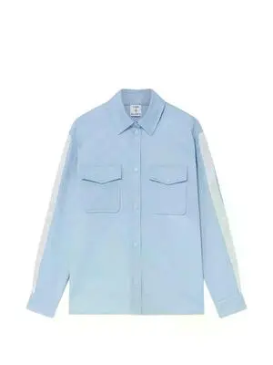 Casablanca Patch-pocket Striped Shirt