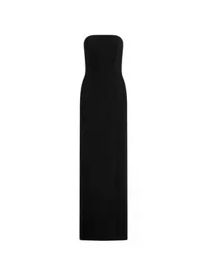 Black Strapless Maxi Dresses