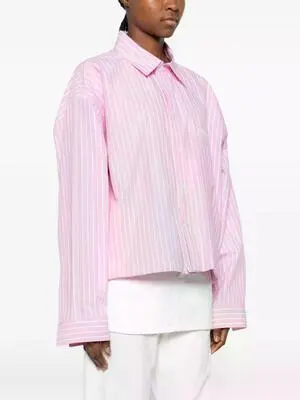 Balenciaga Striped-pattern Shirt
