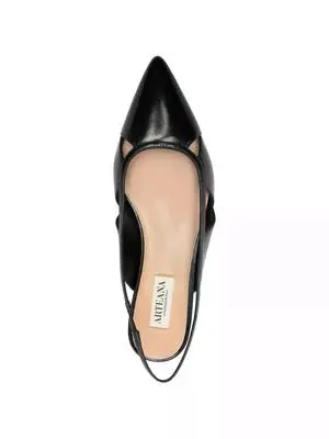 ARTEANA Cut-out Slingback Pumps - Black