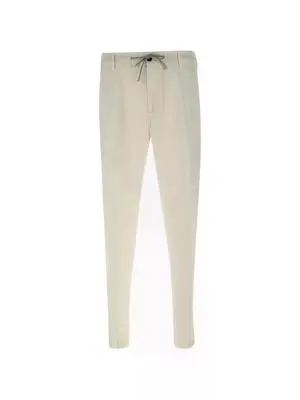 Eleventy Drawstring Flap Trousers
