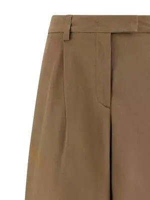 THELATEST Deva Pleated Trousers - Brown