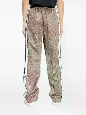 Adidas Print Stripe Trousers - Brown