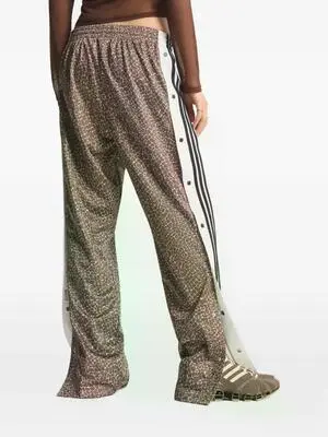 Adidas Print Stripe Trousers - Brown