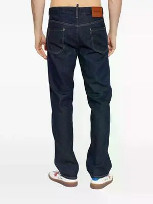 Dsquared2 642 Straight Leg Jeans - Blue