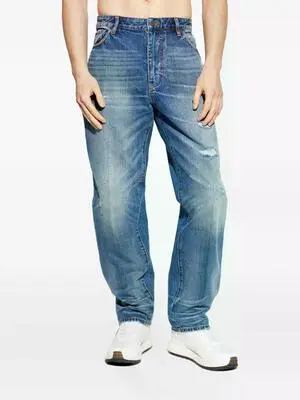 Emporio Armani Distressed Jeans
