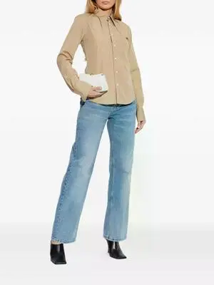 Ami Point-collar Shirt - Neutrals