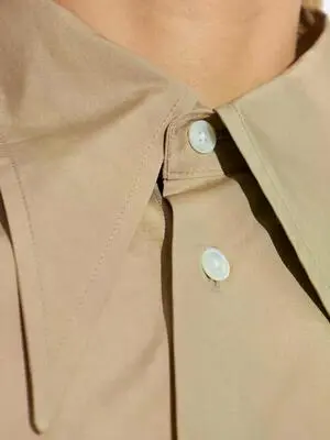 Ami Point-collar Shirt - Neutrals
