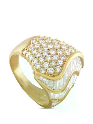 LB EXCLUSIVE 18k Yellow 3.09ct Diamond Ring - Gold
