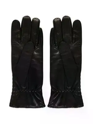 MOORER Quilted Gloves - Black