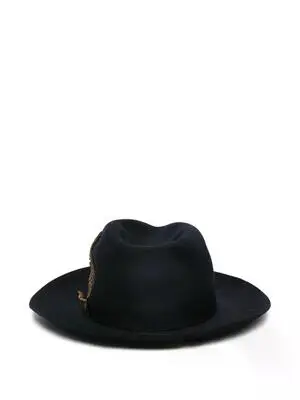 Borsalino Embellished Hat