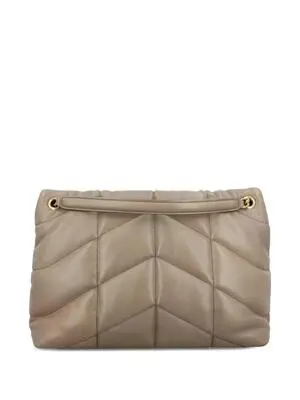 Saint Laurent Medium Puffer Bag In Lambskin Leather