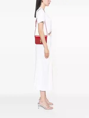 Saint Laurent 2020 Small Solferino Satchel - Red