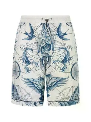 Philipp Plein Drawstring Shorts For Men