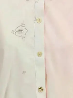 E.L.V. DENIM Emilie Floral Collar Shirt