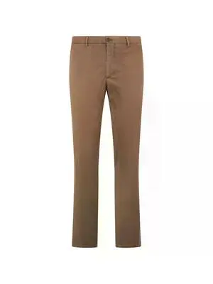 MOORER Button-fastening Chino Trousers