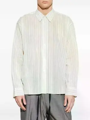 Studio Nicholson Hal Striped Shirt - Neutrals
