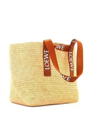 Loewe Fold Logo Strap Large Tote Bag