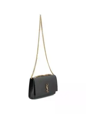 Saint Laurent Small Kate Grain De Poudre Leather Bag