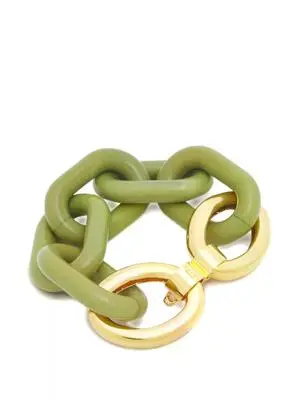 Marni Chain Plated Bracelet - Green