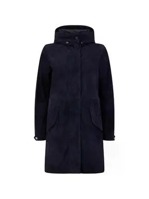MOORER Antibes Button-collar Parka