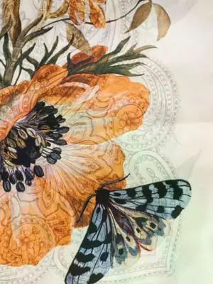 Etro Floral-print Silk Scarf