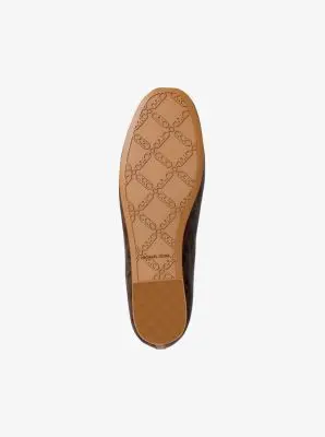Michael Kors Savannah Signature Logo Ballet Flat