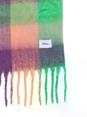 BONSAI Checked Scarf