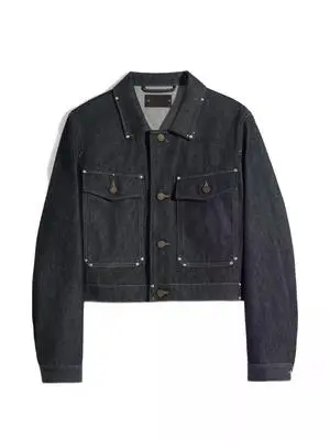 LEMAIRE Studded Cropped Denim Jacket